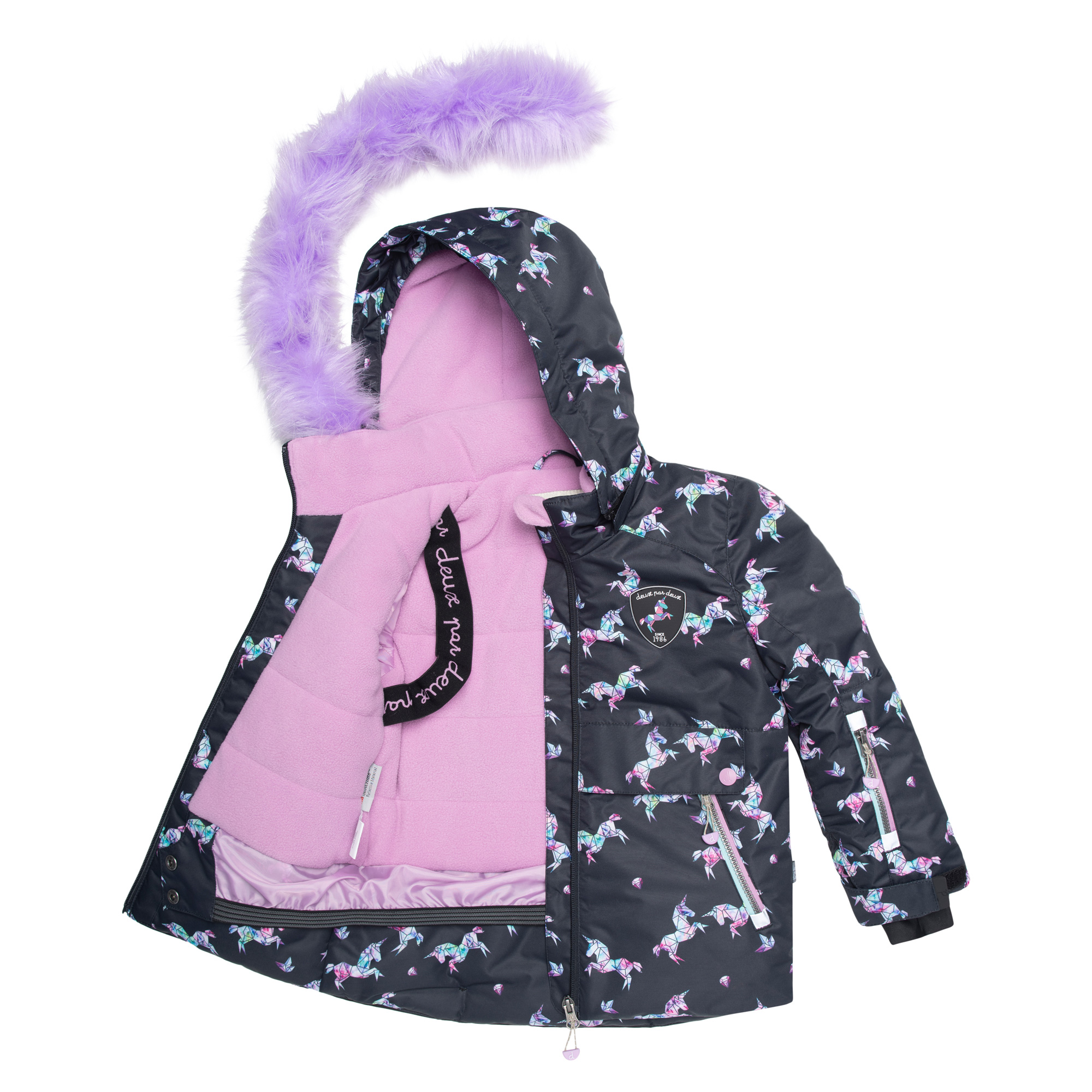 Купить зимний детский костюм для девочки Deux par Deux. Коллекция Зима ...